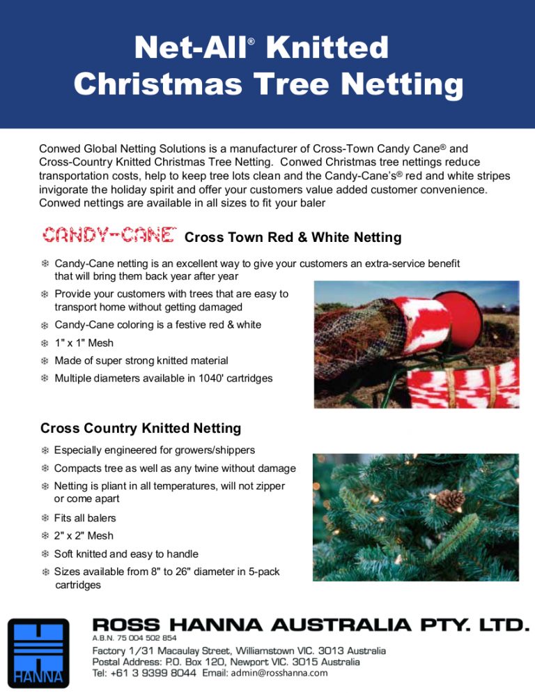 Christmas Tree Netting | Ross Hanna